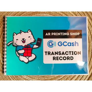 GCASH Transaction Book Maya E-Loading Transaction Record | Shopee ...