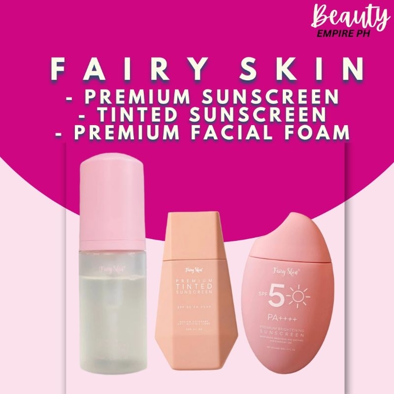 Fairyskin Premium Brightening Sunscreen • Fairy Skin Brightening Facial ...