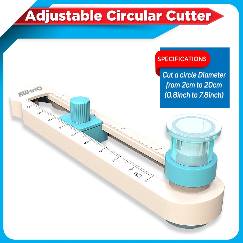 2cm-20cm Adjustable Circle Cutter for button pin | Shopee Philippines