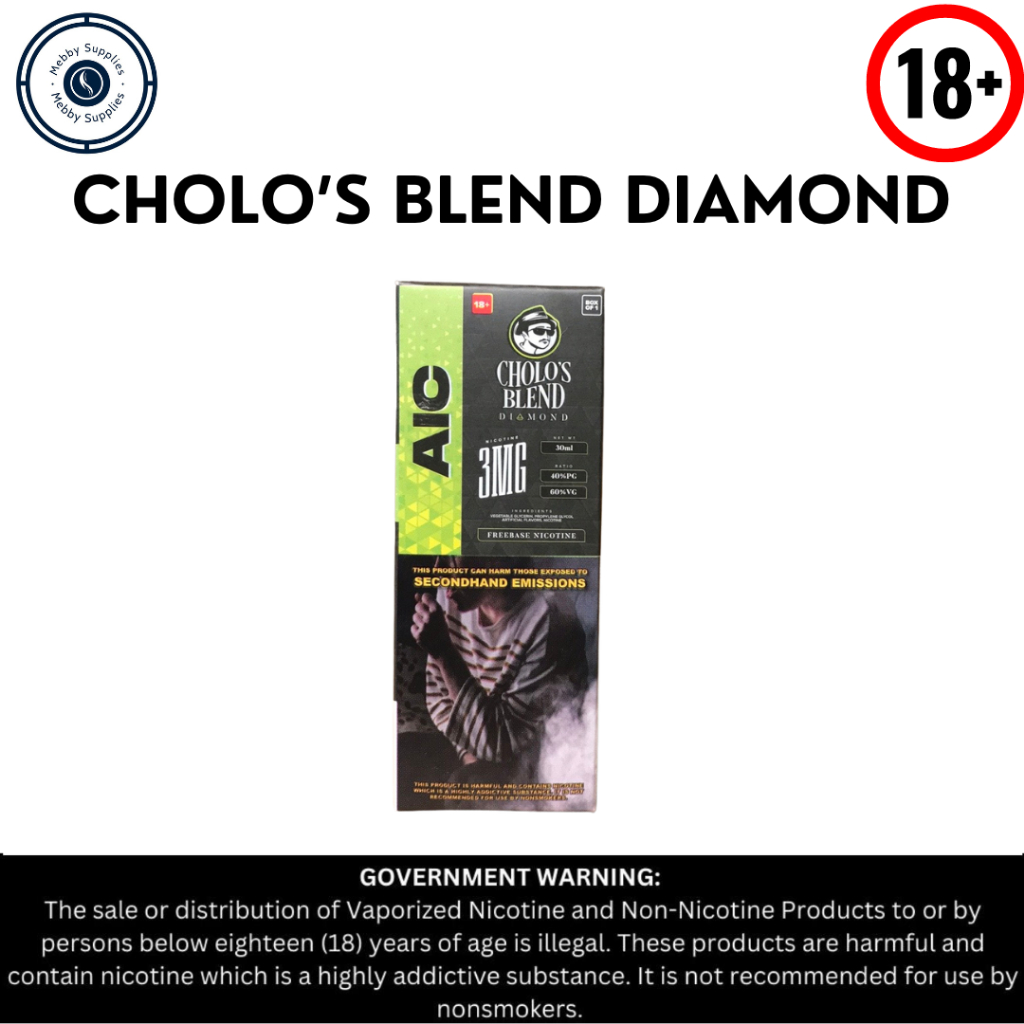 Cholo's Blend Diamond 30ml | Shopee Philippines Cholo's Blend Diamond 30ml | Shopee Philippines
