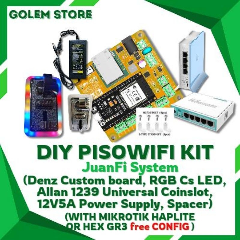 GolemStore Diy PisoWifi Kit (Juanfi System) | Shopee Philippines