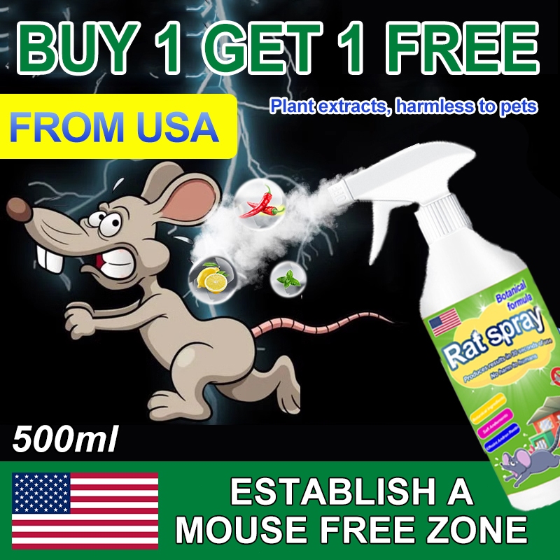 Buy 1 get 1 free USA 1000ML rat off spray anti rat spray for car engine ...