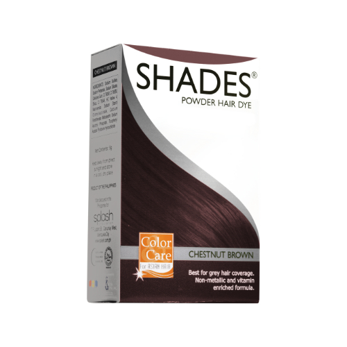 Shades Powder Hair Dye Chestnut Brown 9g | Shopee Philippines