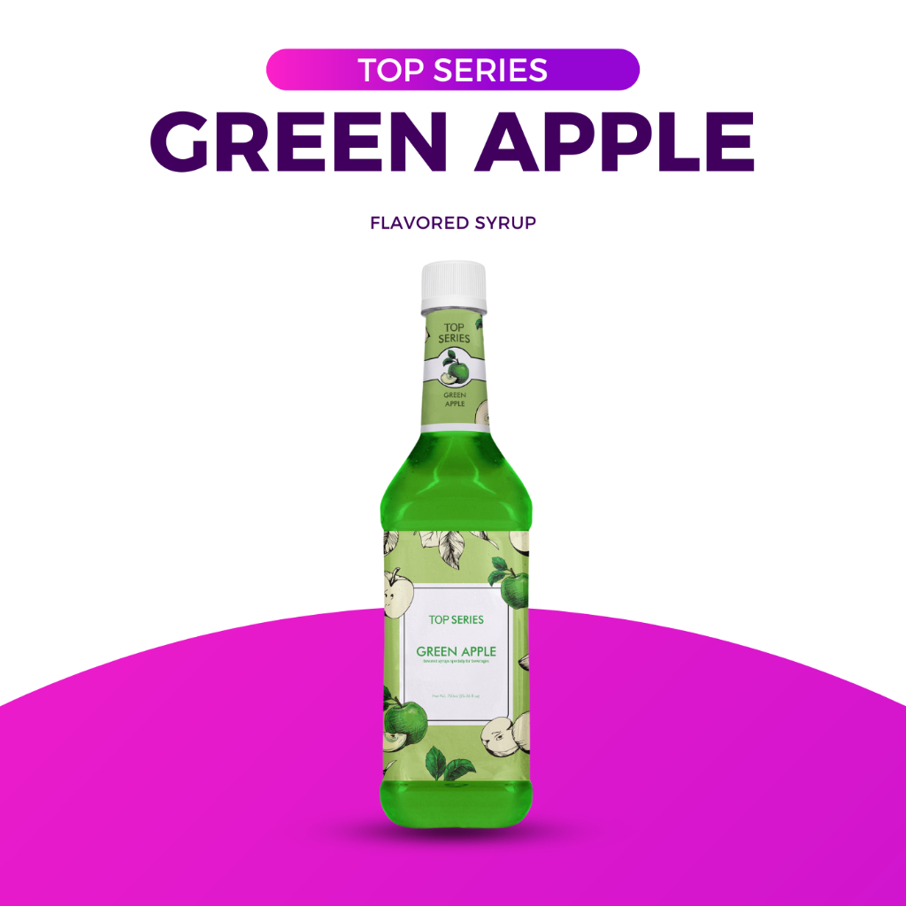 Top Creamery Green Apple Syrup 750ml | Shopee Philippines