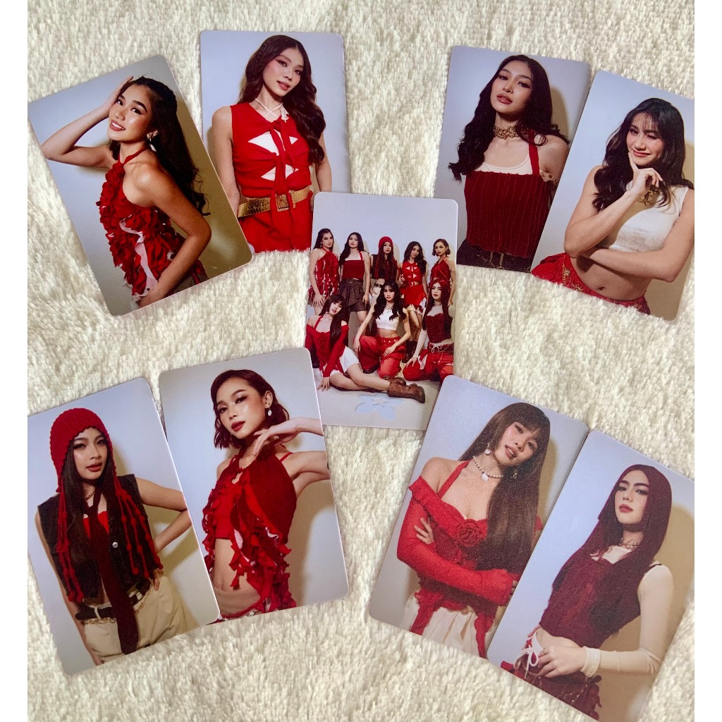 BINI Photocards Set Fan-made Matte Laminated | Shopee Philippines