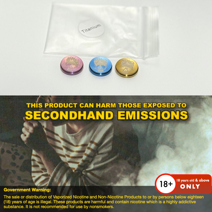 Standard Titanium Button for DotAIO - MNCH the King style | Shopee ...