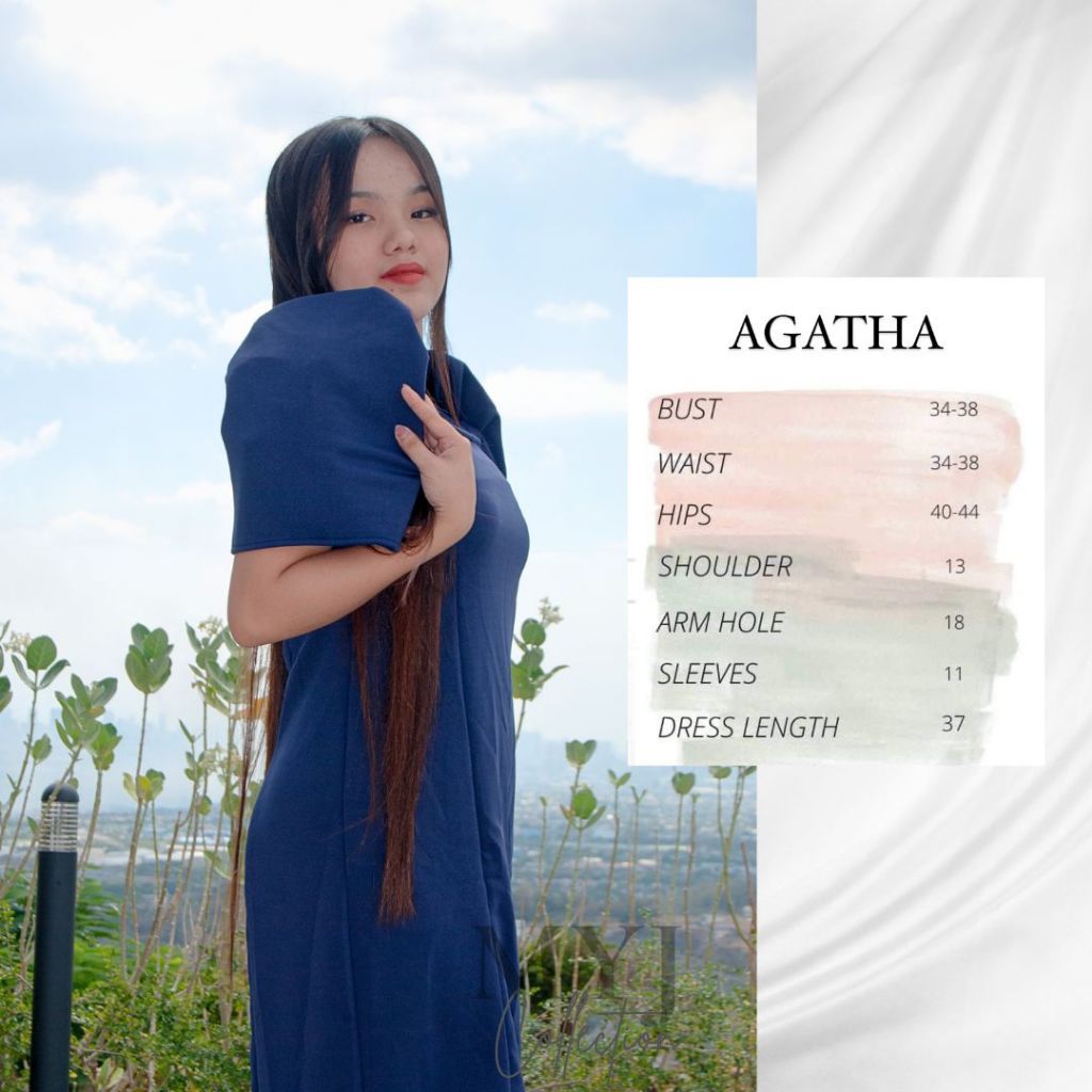 AGATHA MODERN FILIPINIANA FORMAL DRESS | Shopee Philippines