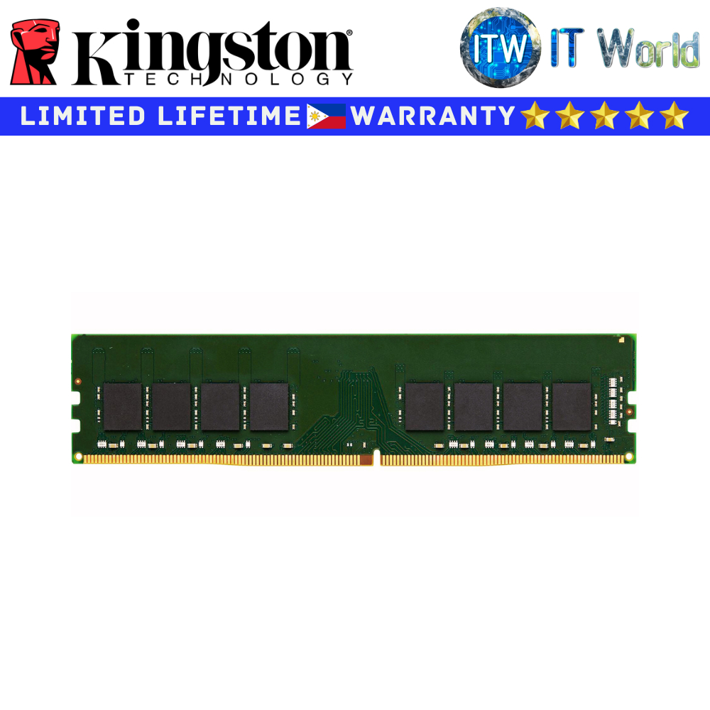 Itw | Kingston DDR4 RAM 32GB (2Rx8) 3200MT/s Non-ECC Unbuffered DIMM (KVR32N22D8/32) | Shopee ...
