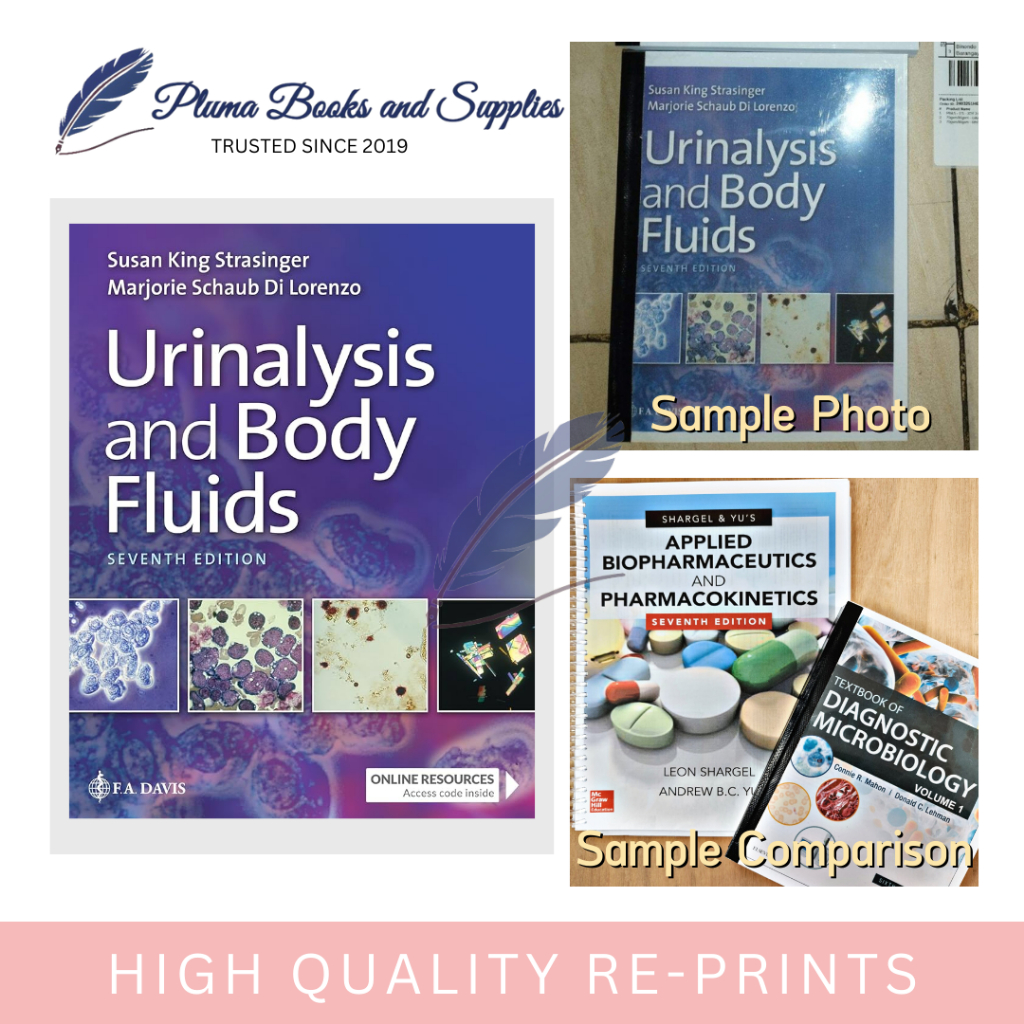 70gsm/80gsm - 6th/7th Edition - Strasinger - Urinalysis and Body Fluid ...