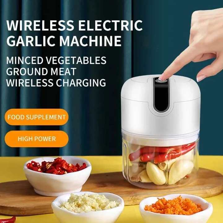 Kitchen Food Processor Mini Electric Mixers Garlic Chopper Vegetable ...