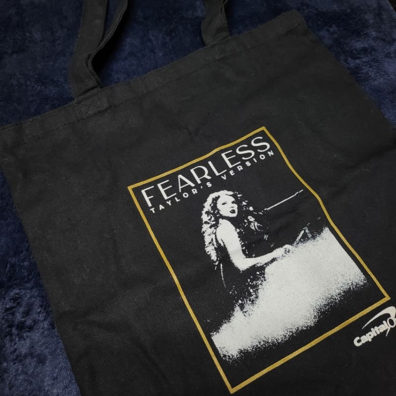 Fearless (Taylor's Version) Tote Bag Capital One Special - Taylor Swift ...