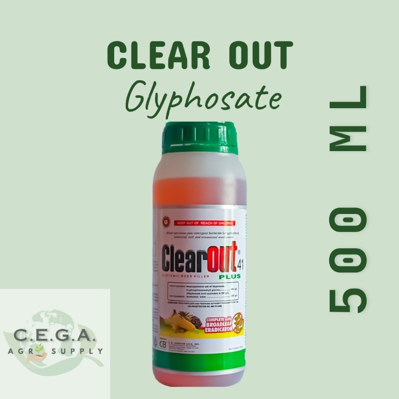 CLEAR OUT 41 PLUS Glyphosate HERBICIDE | Weed Killer | Shopee Philippines