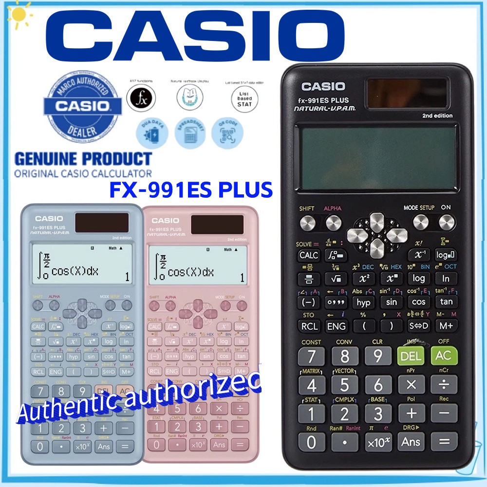 Casio FX-991ES Plus Scientific Calculator | Shopee Philippines