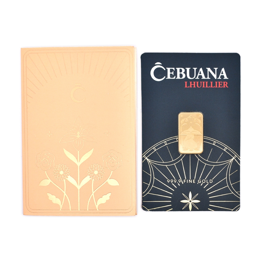 Cebuana Lhuillier 24K Gold Bar 5 grams Reyna Juana (Mother's Day ...