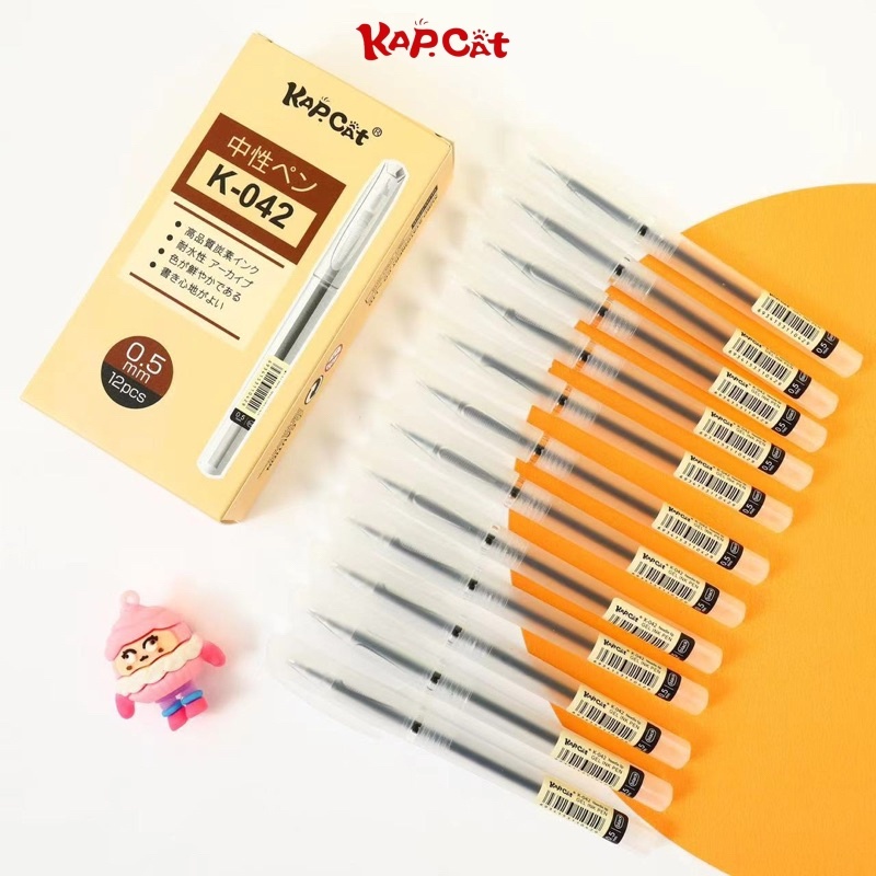KAP.CAT K-042 GEL PEN 12PCS | Shopee Philippines