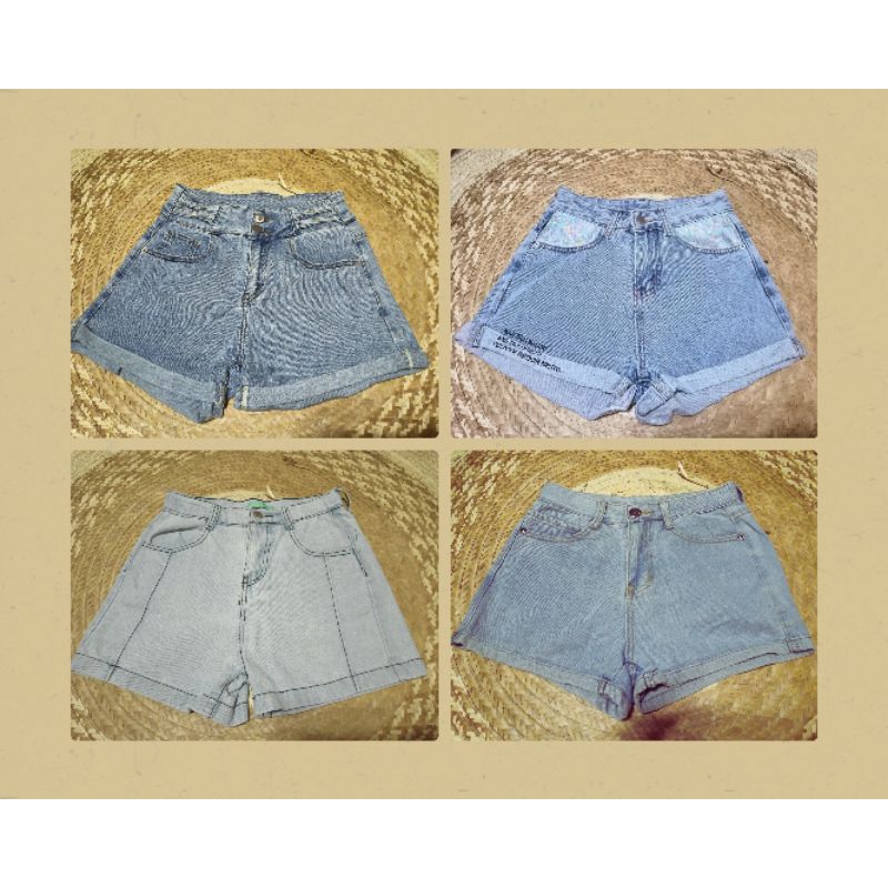 UKAY DENIM SHORTS PRELOVED SIZE 24 (H1) | Shopee Philippines
