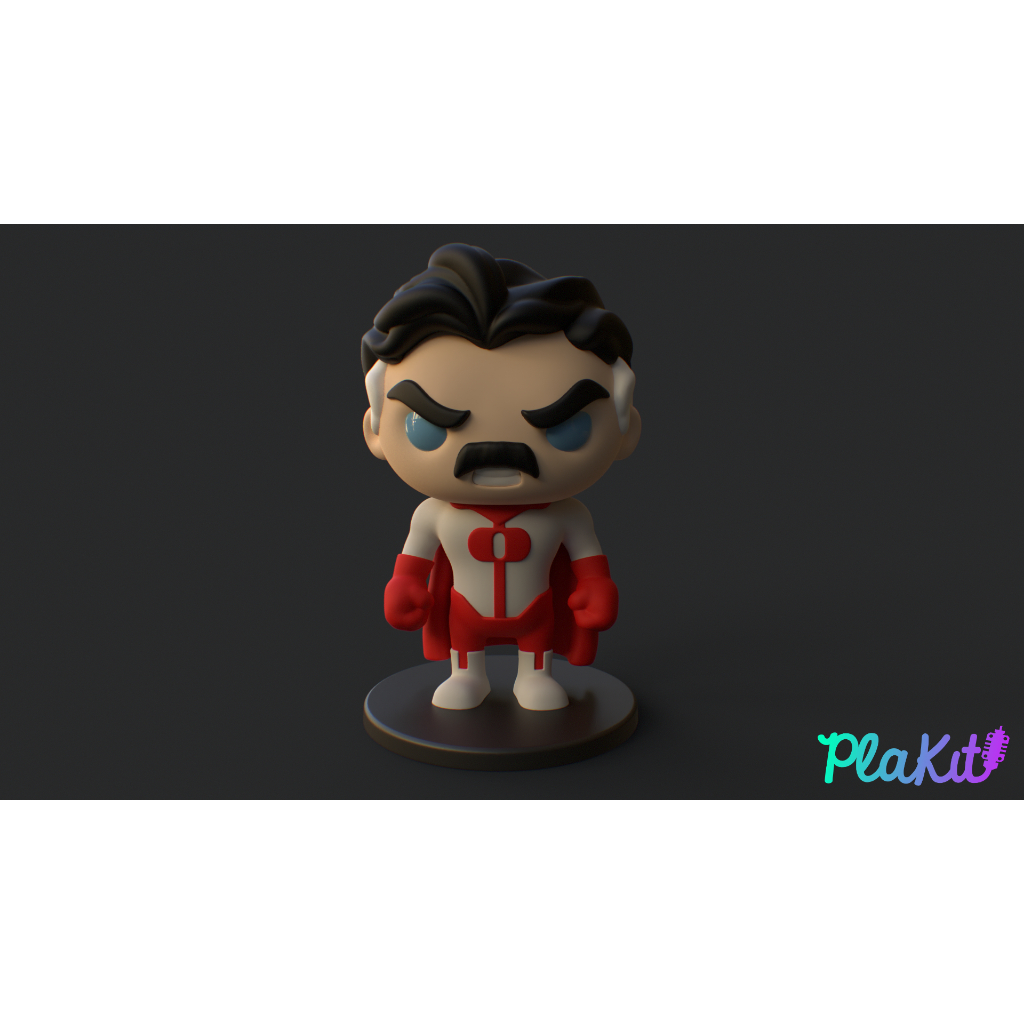 Invincible Omni-Man Chibi 3D Print | Shopee Philippines