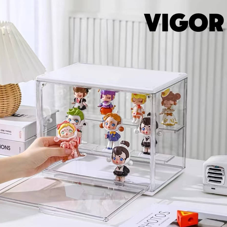 Acrylic Display Case Popmart Storage Organizer Transparent Boxes ...