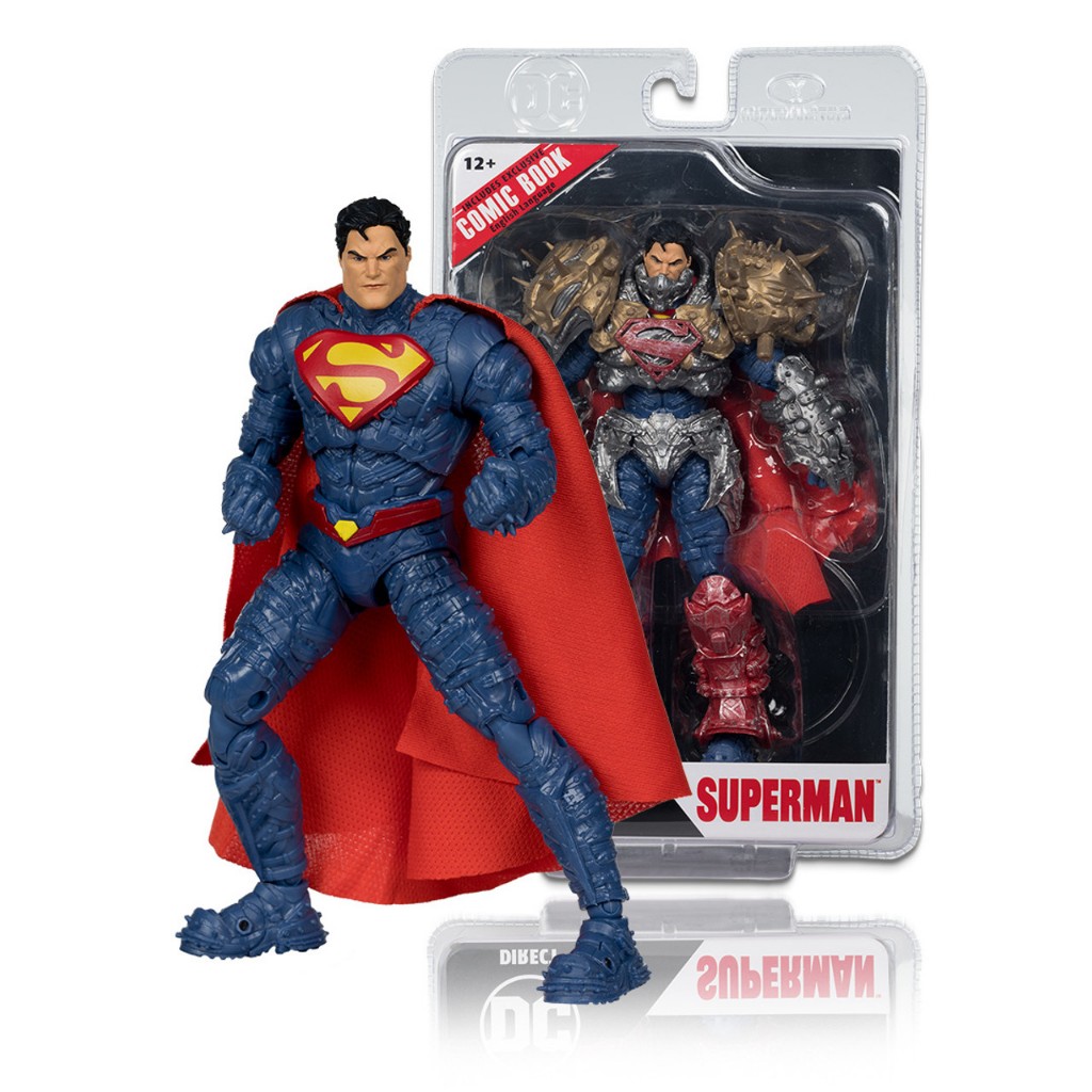 McFarlane Superman w/ Comic (DC Page Punchers: Ghosts of Krypton ...
