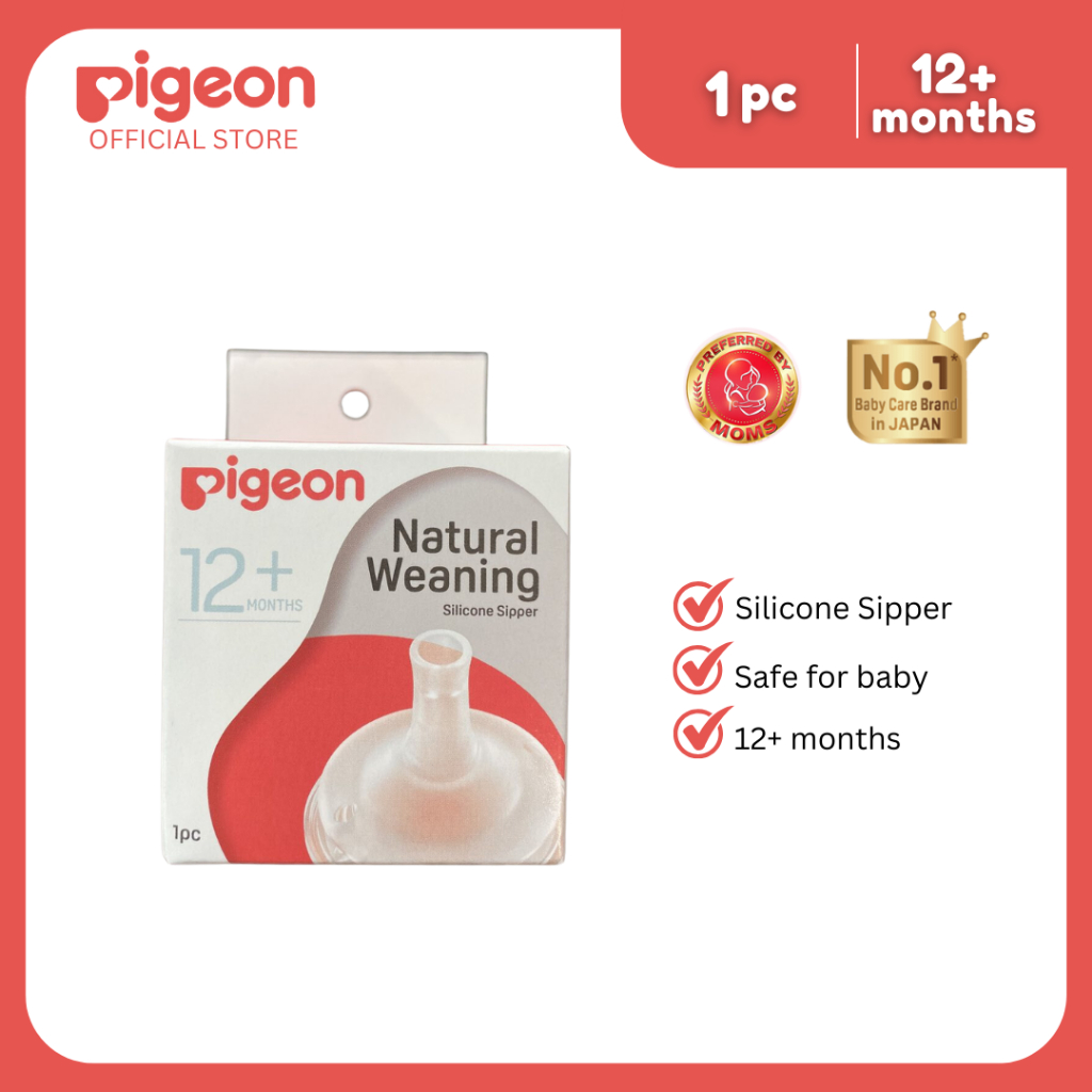 Pigeon natural Weaning Silicone Sipper | Shopee Philippines