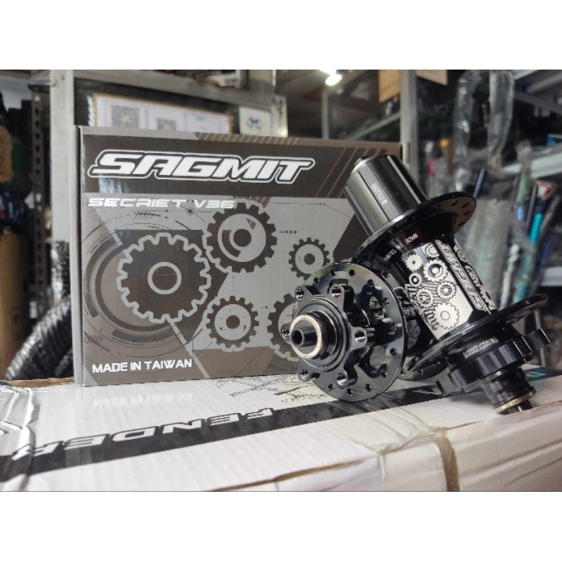Authentic Sagmit SECRET V36 MTB HUB Rachet type (tunog Millionaryo ...