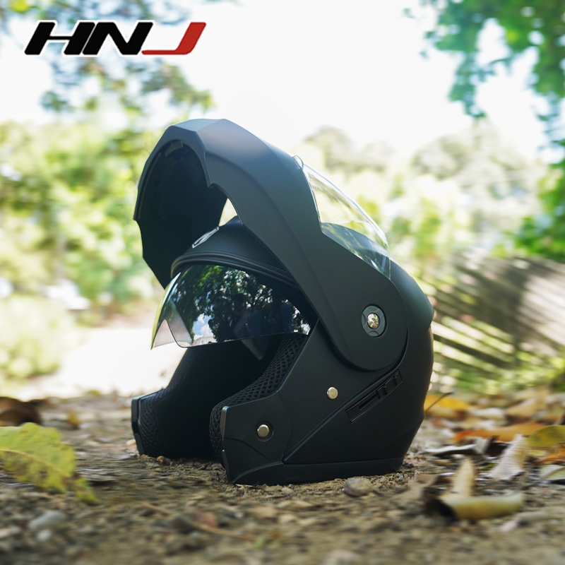 HNJ 937 Modular Helmet Full Face for motorcycle Dual Visor Unisex ...