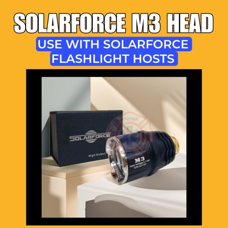 Solarforce M3 Head ( Head only) | Shopee Philippines