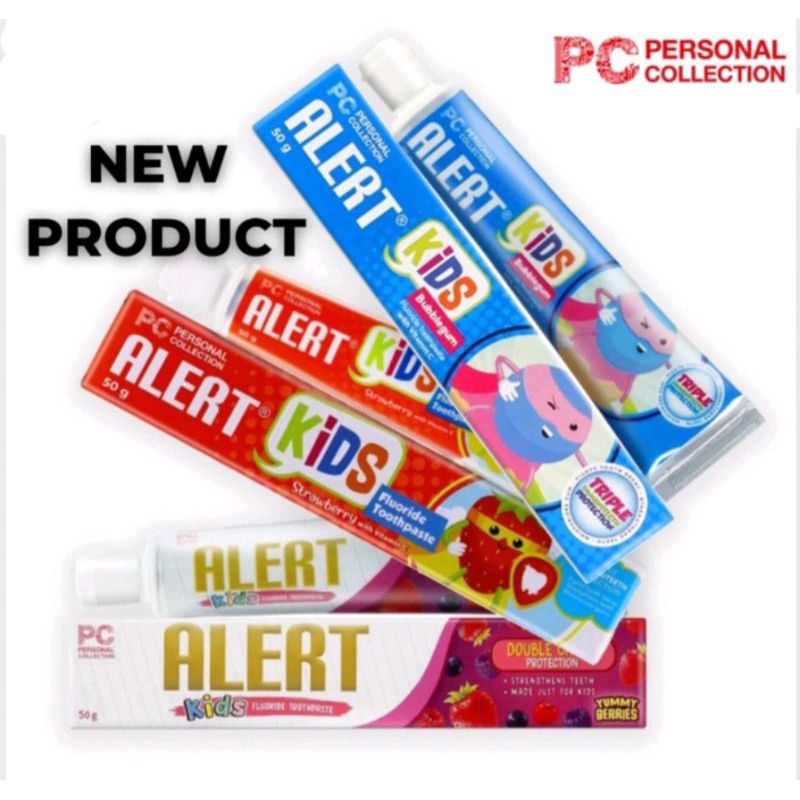 PERSONAL COLLECTION ALERT TOOTHPASTE FLUORIDE 50 grams | Shopee Philippines