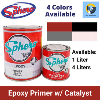 Sphero Epoxy Primer 4 Liters (Gallon) 4 Colors Available | Shopee ...