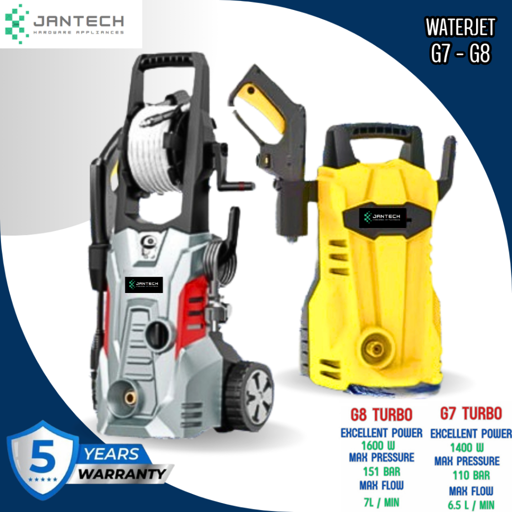 JANTECH G7 turbo/G8 Turbo Waterjet High Pressure Cleaner Water Jet ...
