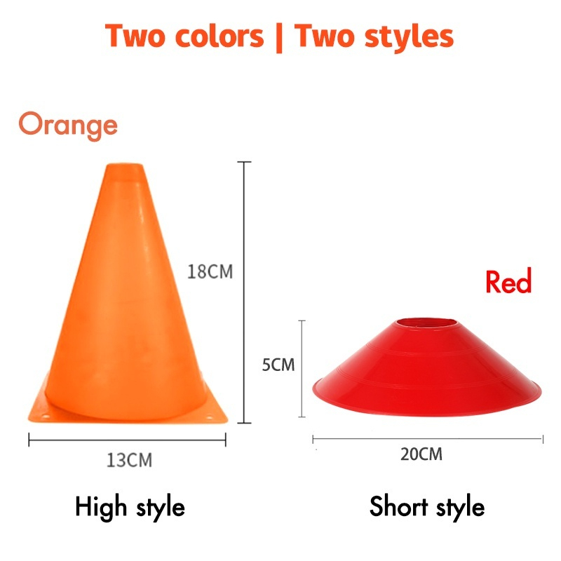 Football/basketball Training Cones 18cm Sport Activity Cone Barrier ...
