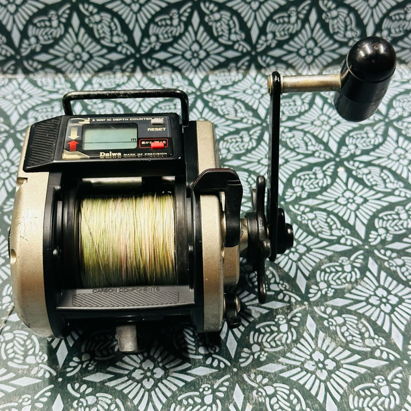 DAIWA TANA SENSOR GS-60 Fishing Reel w/ Digital Depth Counter Made in ...