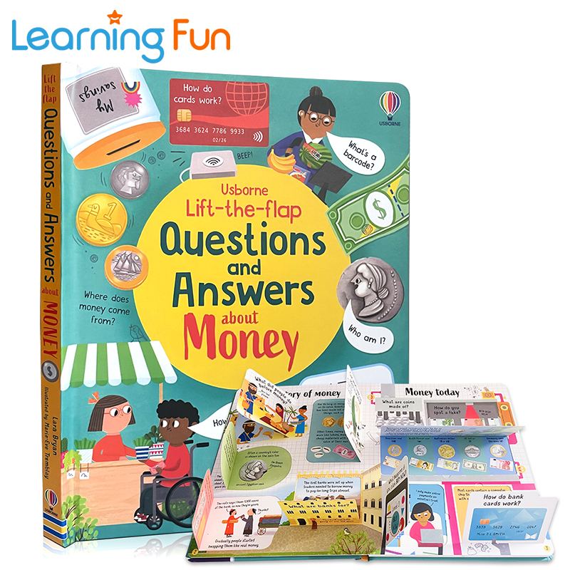 Usborne Lift-the-Flap Questions and Answers about Money Educational ...