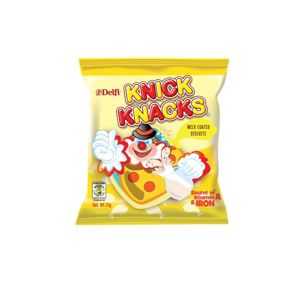 Knick Knacks Coated Biscuits Milk 21g | Shopee Philippines