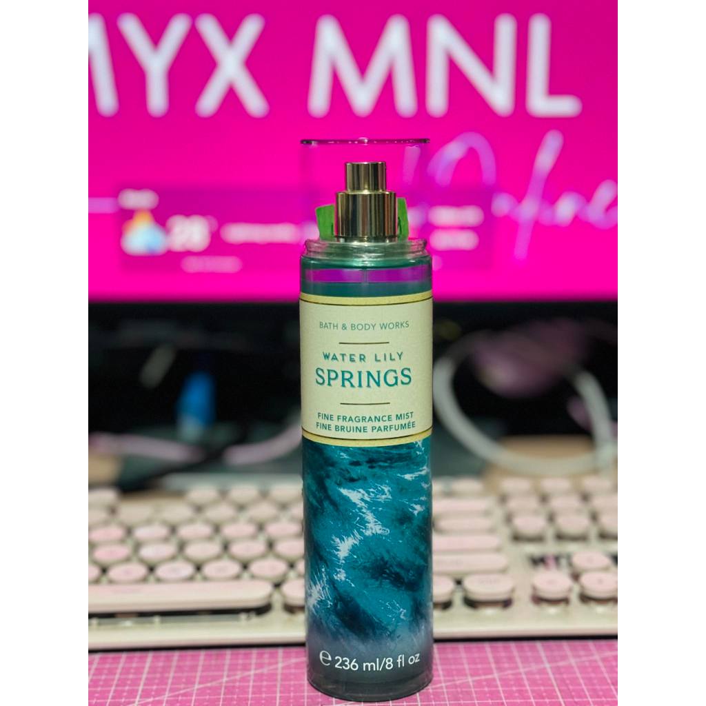 Bath & Body Works Water Lily Springs - Perfume Mist | Shopee Philippines