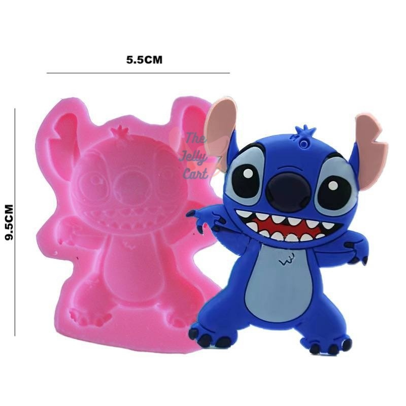 1pc Steeech Cartoon Character Silicone Molder DIY Chocolate Candy Jelly ...