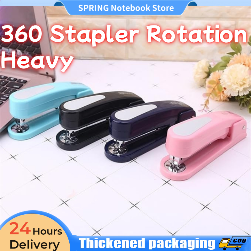 KW-Trio 360 Rotation Heavy Duty Stapler 24/6 Staples Effortless Long ...