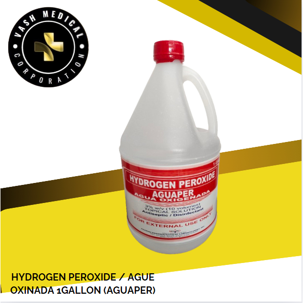 HYDROGEN PEROXIDE / AGUE OXINADA 1GALLON (AGUAPER) | Shopee Philippines
