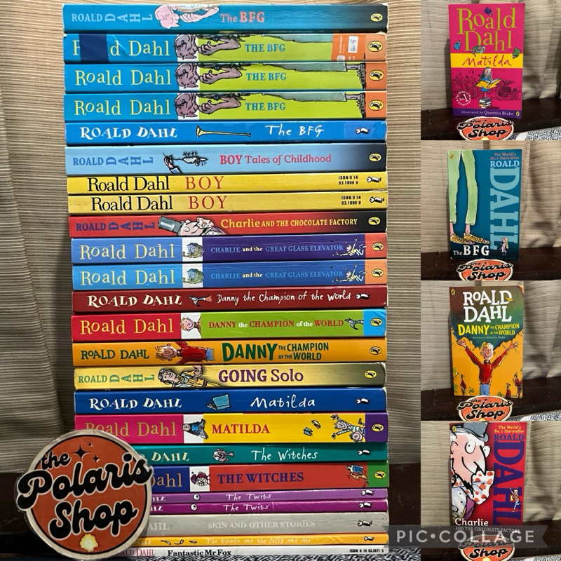 Preloved ♥️ Roald Dahl | 111124 UPDATED Charlie Matilda James BFG Danny ...