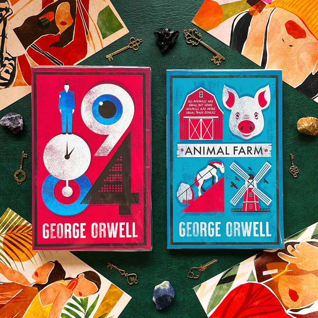 George Orwell Bundle (1984 and Animal Farm) (Paperback) by George ...