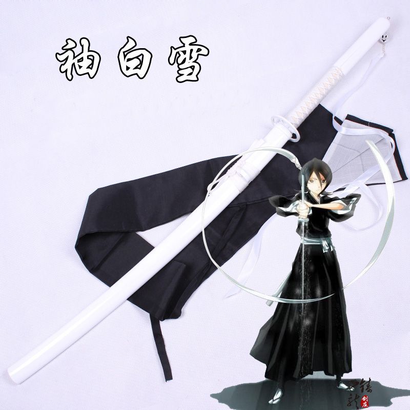 【in stock】BLEACH cosplay the Kuchiki Rukia cosplay sword 【wooden ...