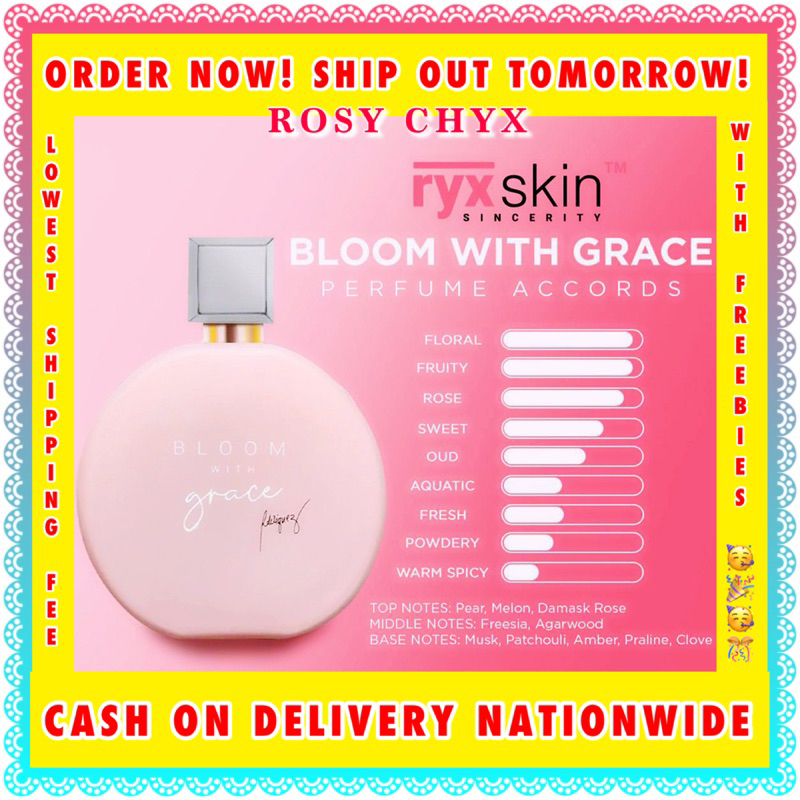 RYX BLOOM WITH GRACE PERFUME (COD & ONHAND) | Shopee Philippines