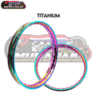 MOTORCYCLE RIM 1PC TITANIUM/CROSS RIM 1.60x17 / 1.40x17 RIM FOR RAIDER ...
