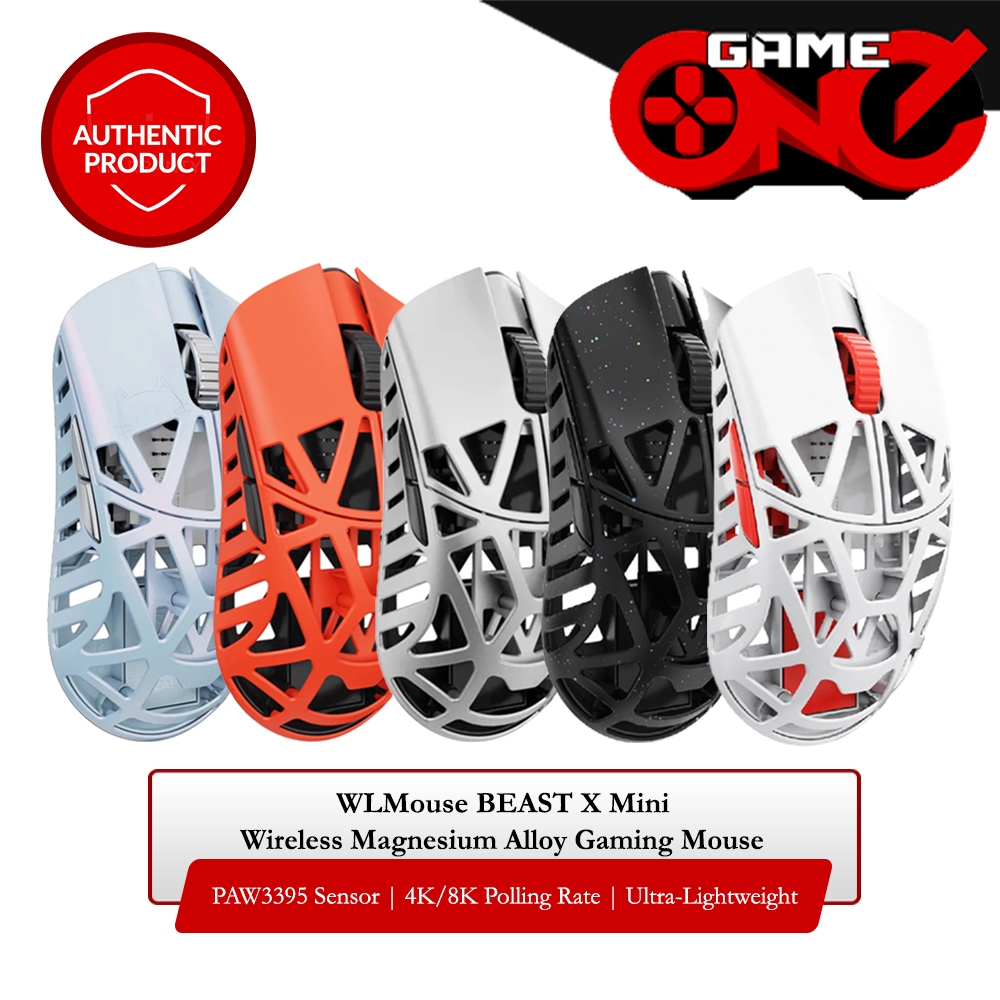 WLMouse BEAST X Mini Wireless Magnesium Alloy Gaming Mouse | Shopee ...