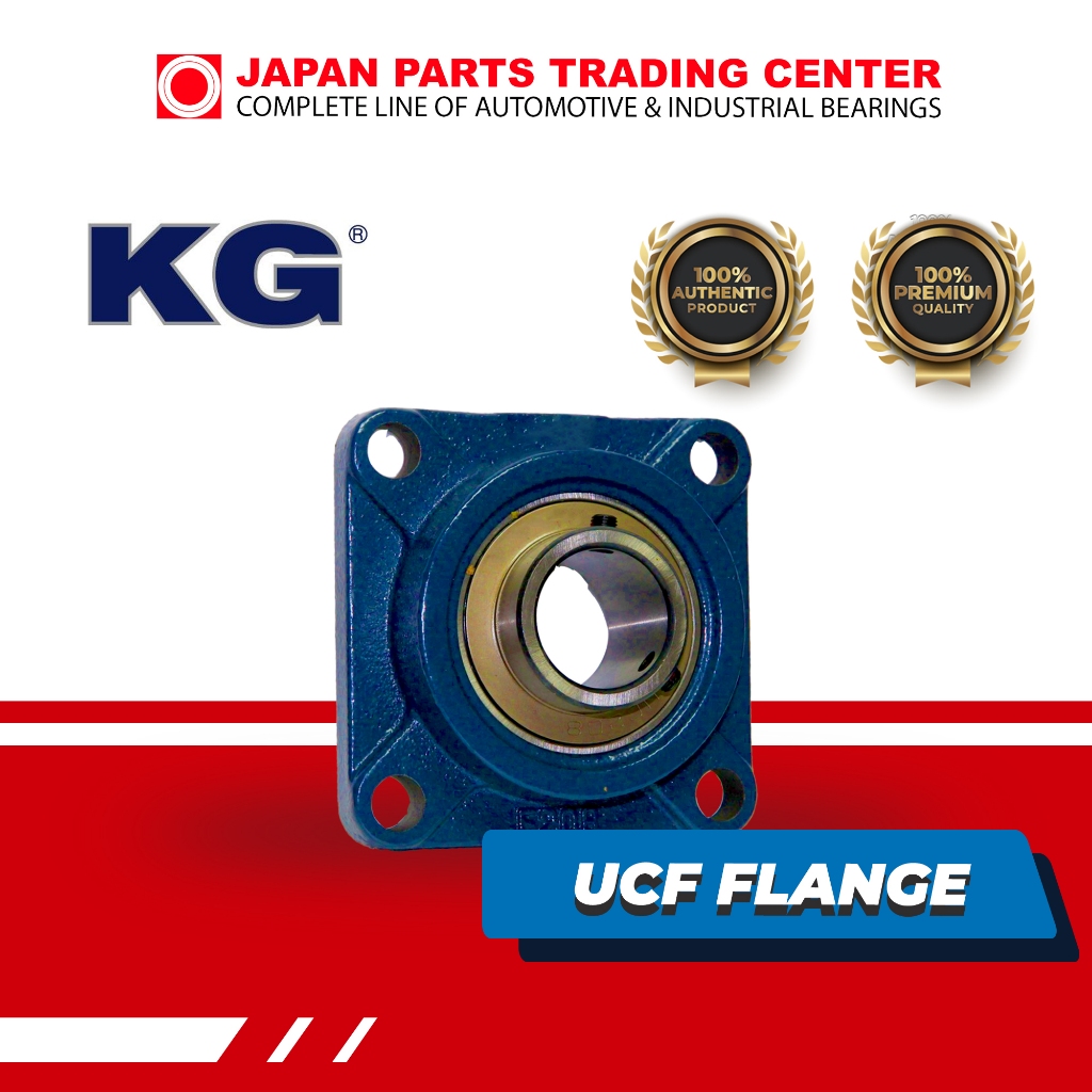 [COD] KG Bearings UCF 213-40 Square Flange | Shopee Philippines