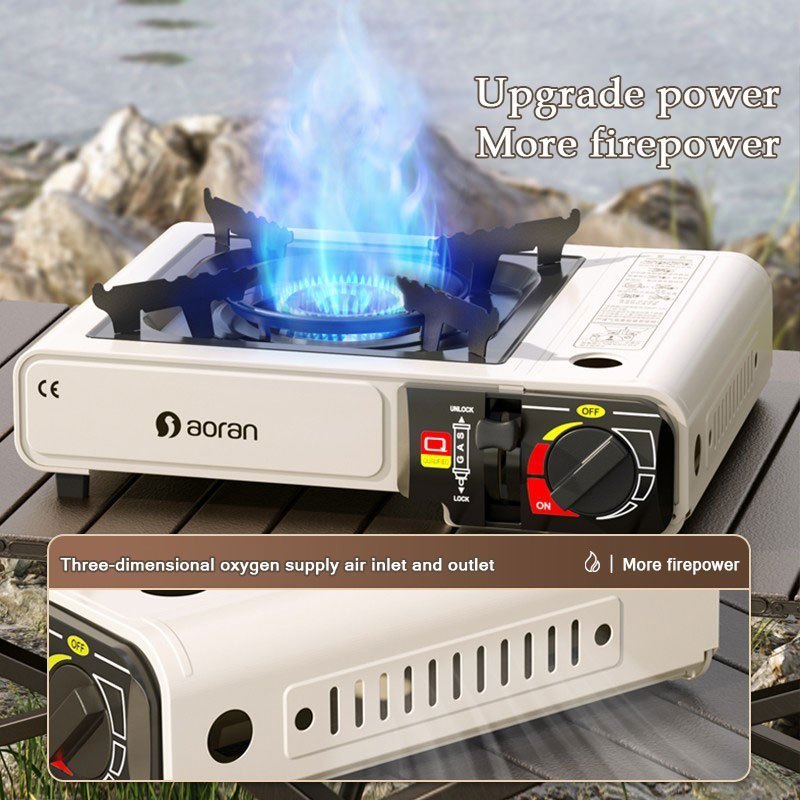 2in1 portable gas mini butane stove outdoor camping stove butane gas ...