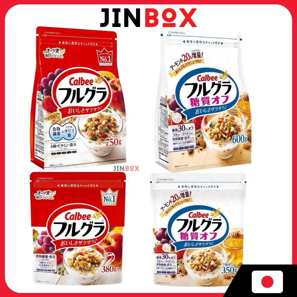 Calbee Frugra Fruit & Granola - Original/ Reduced Sugar | Shopee ...