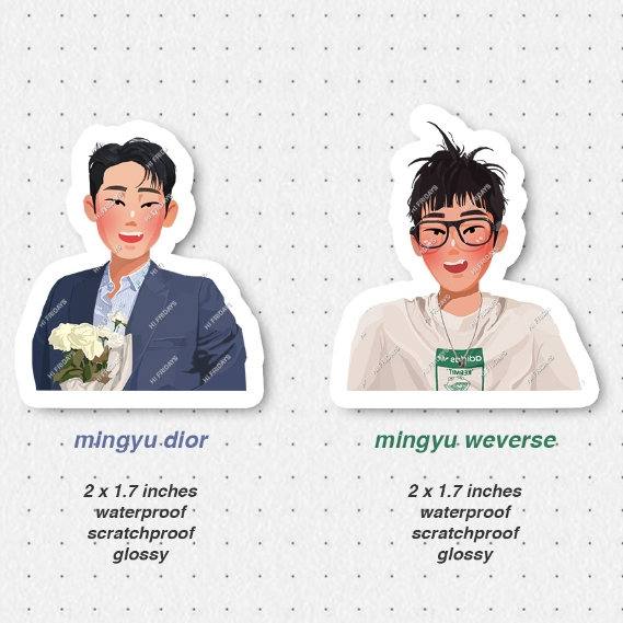 Mingyu Day Sticker: Mingyu's Dior and Weverse Look! | Shopee Philippines