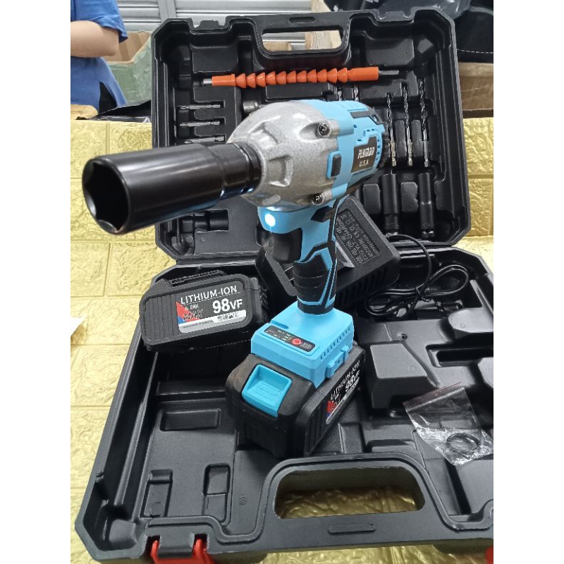 Impact Wrench Cordless Drill With Adaptor Extension Drill 1 2 Drive Shopee Philippines