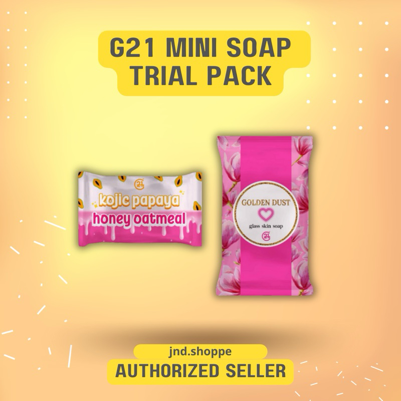G21 MINI COMBO SOAP KOJIC PAPAYA HONEY OATMEAL SOAP GOLDEN DUST ...